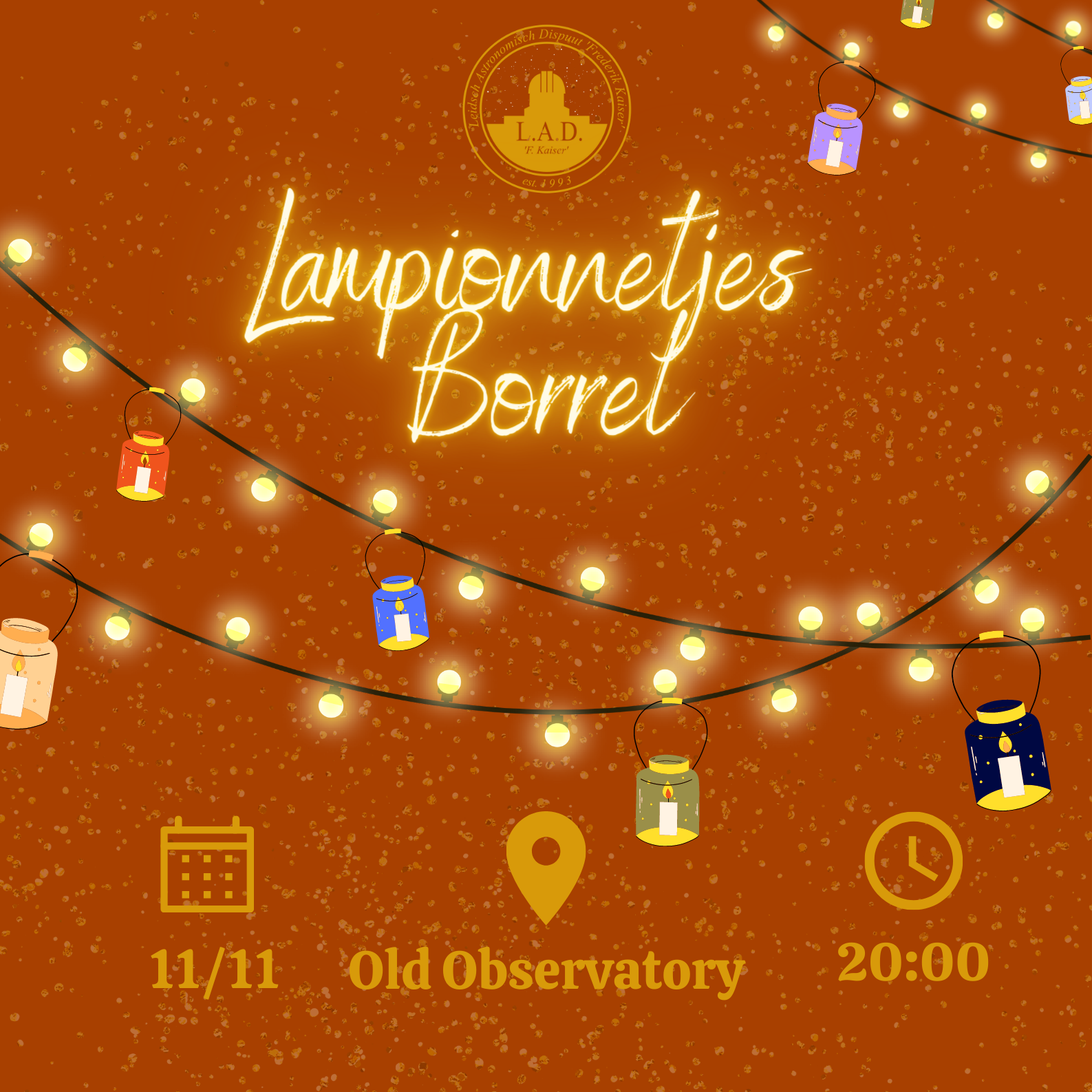 Lampion Borrel – 11/11 – L.A.D. 'F. Kaiser'